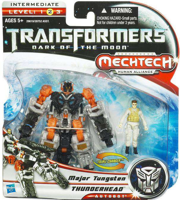 Transformers Dark of the Moon Mechtech Thunderhead with Major Tungsten ...