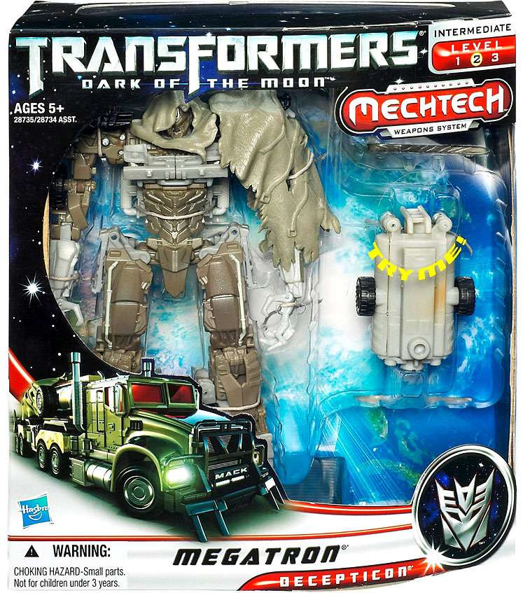 Transformers Dark of the Moon Mechtech Voyager Megatron Voyager Action ...
