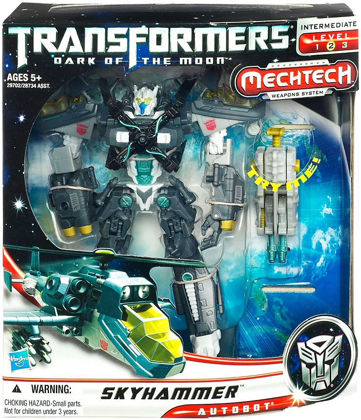 Transformers Dark of the Moon Mechtech Voyager Skyhammer Voyager Action ...