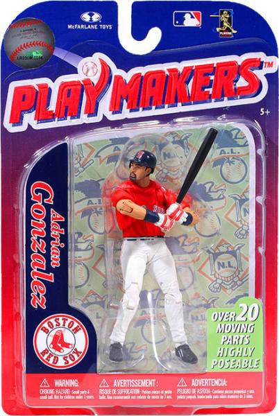 McFarlane Toys MLB Boston Red Sox Playmakers Series 3 Adrian Gonzalez ...