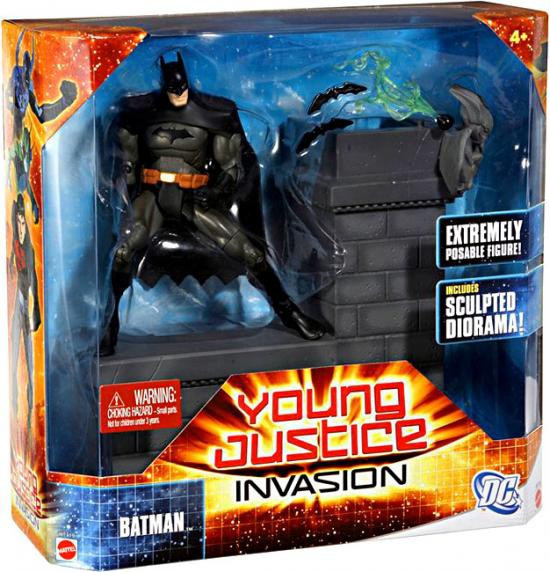 DC Young Justice Invasion Batman 6 Action Figure Mattel Toys - ToyWiz