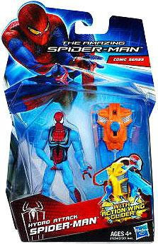 The Amazing Spider-Man Comic Series Hydro Attack Spider-Man 3.75 Action ...