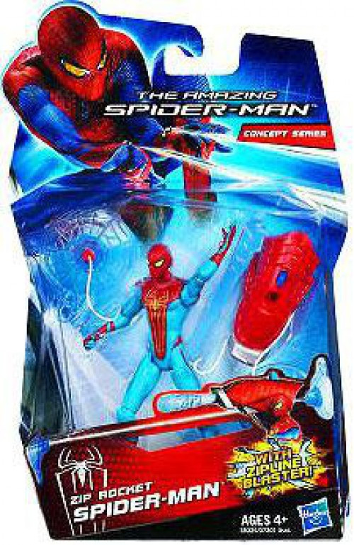 The Amazing Spider-Man Concept Series Zip Rocket Spider-Man 3.75 Action ...