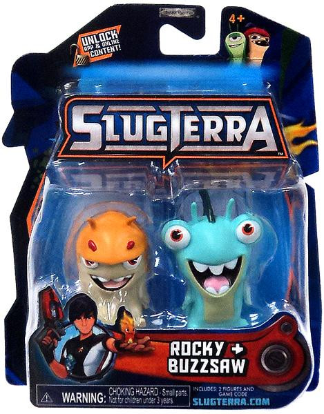 Slugterra Series 1 Rocky Buzzsaw Mini Figure 2-Pack Jakks Pacific - ToyWiz