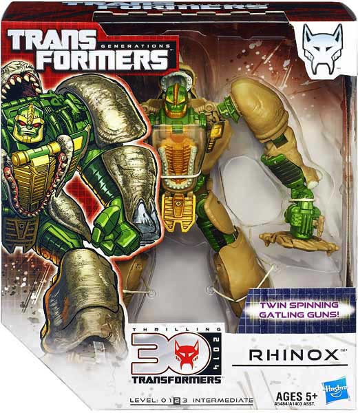 Transformers Generations 30th Anniversary Rhinox Voyager Action Figure ...