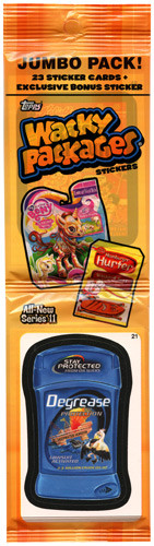 Wacky Packages Topps Wacky Packages Series 11 Trading Card Sticker ...