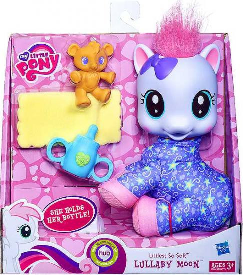 My Little Pony So Soft Sweetie Littlest So Soft Lullaby Moon Doll ...