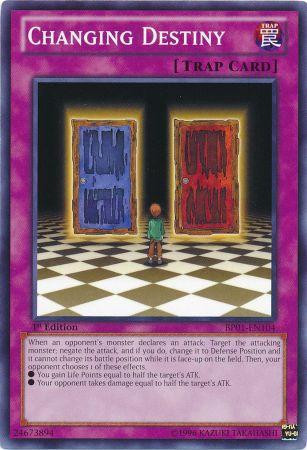 YuGiOh Battle Pack Epic Dawn Single Card Starfoil Changing Destiny BP01 ...