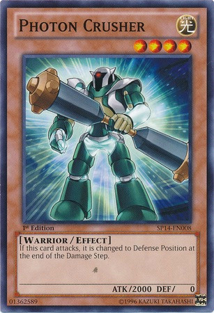 YuGiOh Zexal Star Pack 2014 Single Card Starfoil Rare Photon Crusher ...