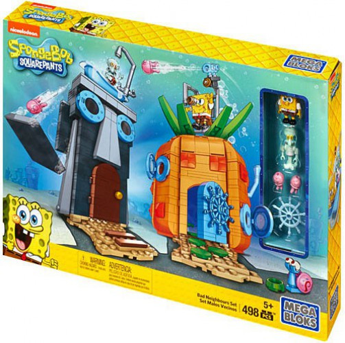 Mega Bloks Spongebob Squarepants Bad Neighbors Set 38038 - ToyWiz