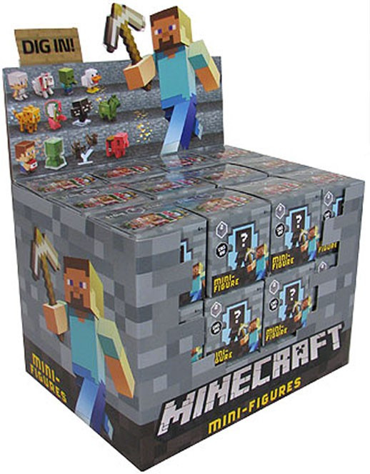 Minecraft Stone Series 2 Mystery Box 36 Packs Mattel Toys - ToyWiz