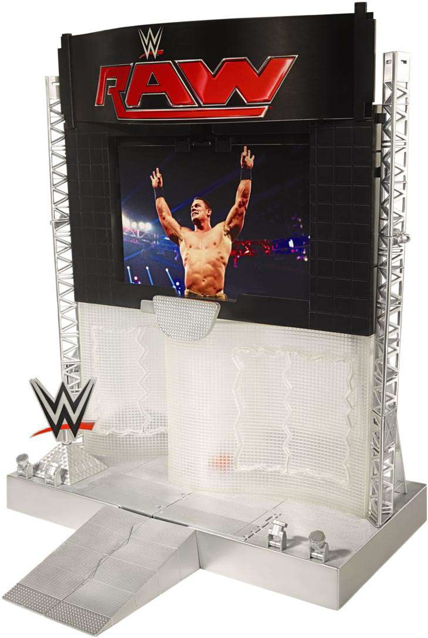 WWE Wrestling WWE Electronic Entrance Stage Playset Mattel Toys - ToyWiz
