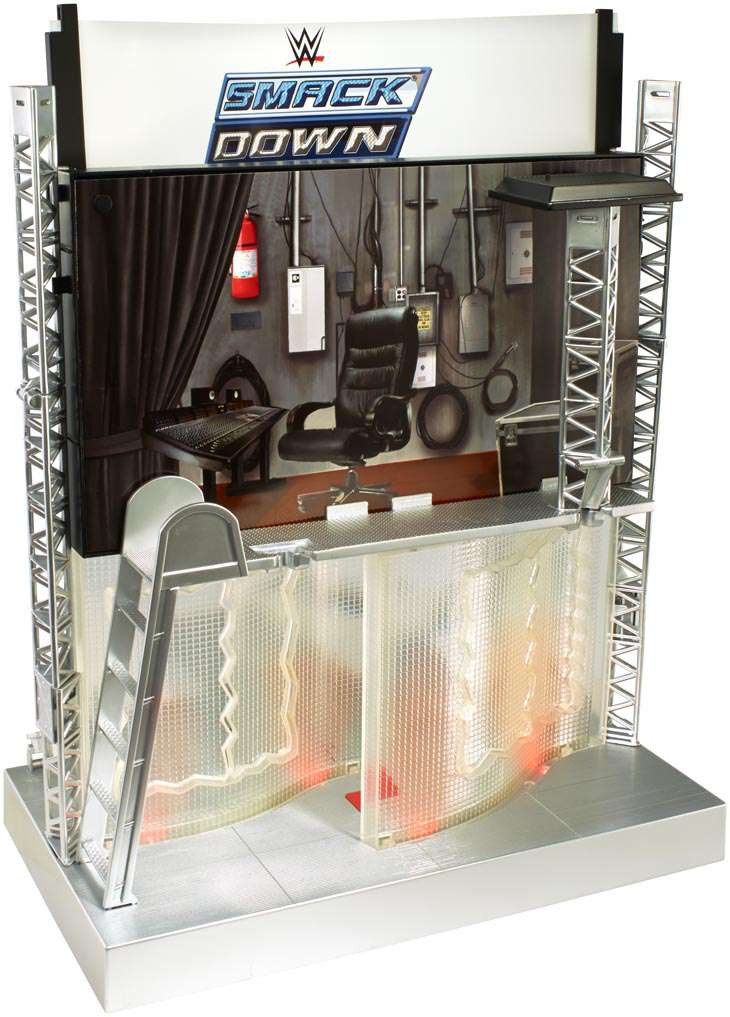 WWE Wrestling WWE Electronic Entrance Stage Playset Mattel Toys - ToyWiz