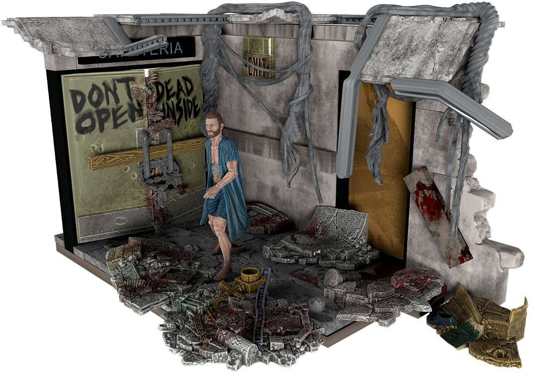 McFarlane Toys The Walking Dead Hospital Doors Building Set 14524 - ToyWiz
