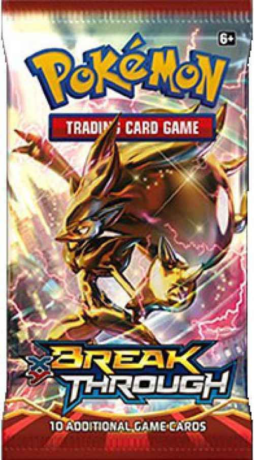 Pokemon Trading Card Game XY BREAKthrough Booster Pack Pokemon USA - ToyWiz
