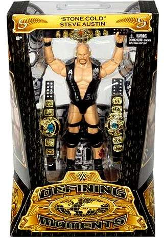 WWE Wrestling Defining Moments Stone Cold Steve Austin Action Figure ...