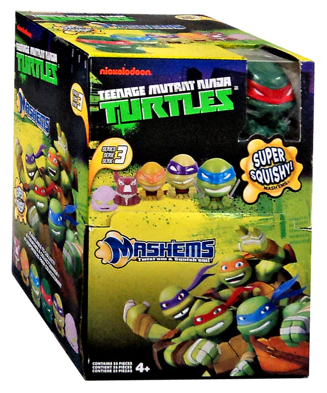 Teenage Mutant Ninja Turtles MashEms Series 3 TMNT MashEms Mystery Box ...
