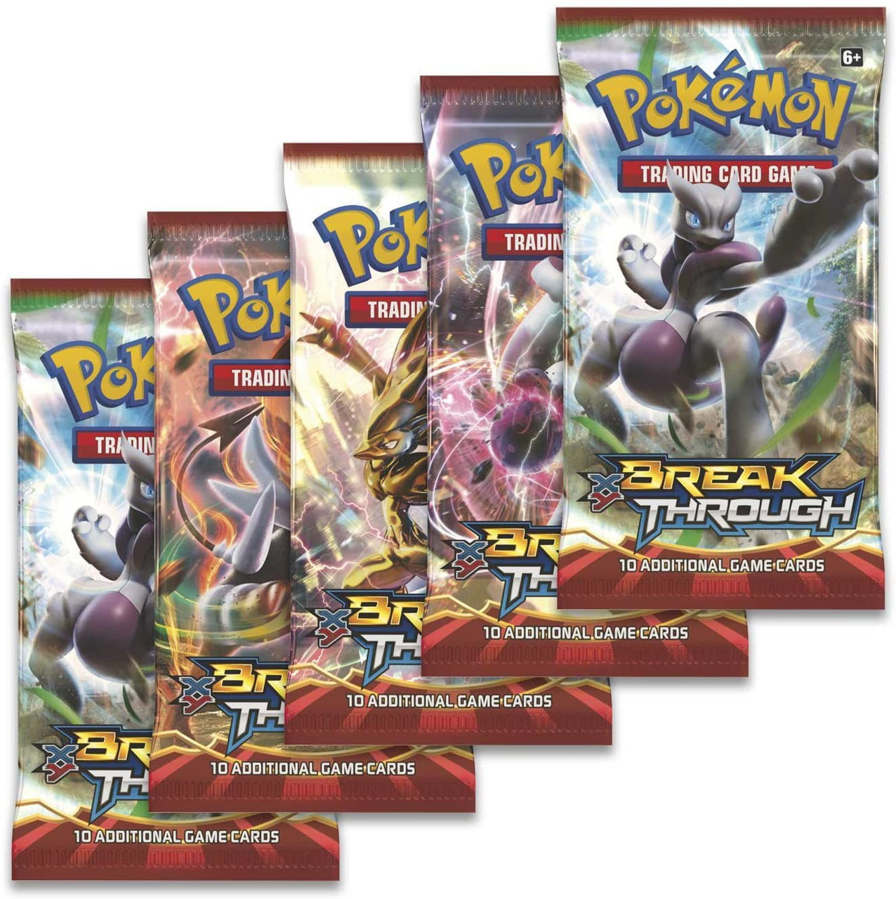 Pokemon Trading Card Game XY BREAKthrough Ho-Oh Lugia BREAK Evolution ...