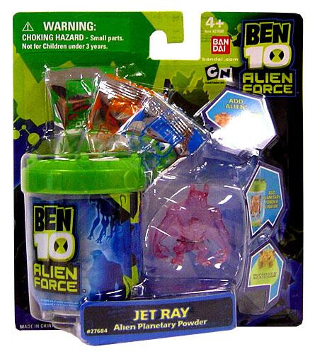 Ben 10 Alien Force Jetray Alien Planetary Powder Bandai America - ToyWiz