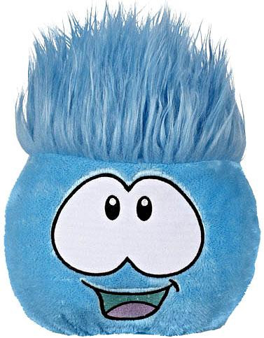Club Penguin Blue Puffle 8 Plush International Playthings LLC - ToyWiz