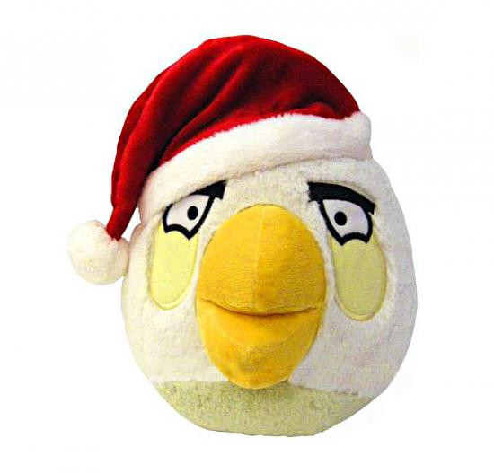Angry Birds White Bird 5 Plush Christmas Commonwealth Toys - ToyWiz