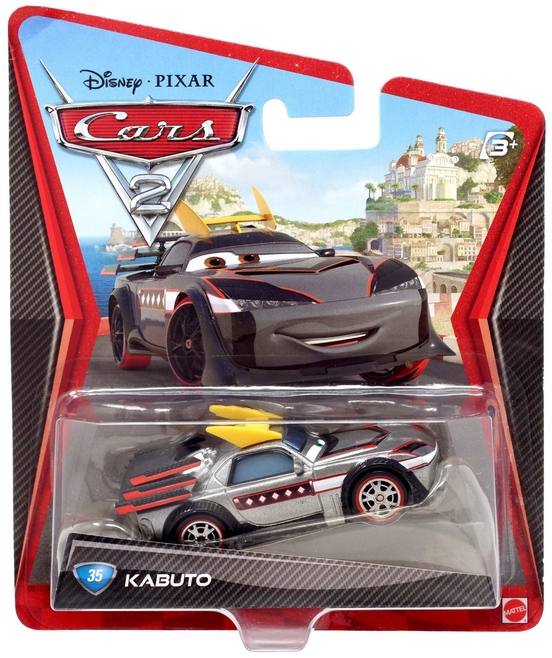 Disney Pixar Cars Cars 2 Main Series Kabuto 155 Diecast Car Mattel Toys - ToyWiz