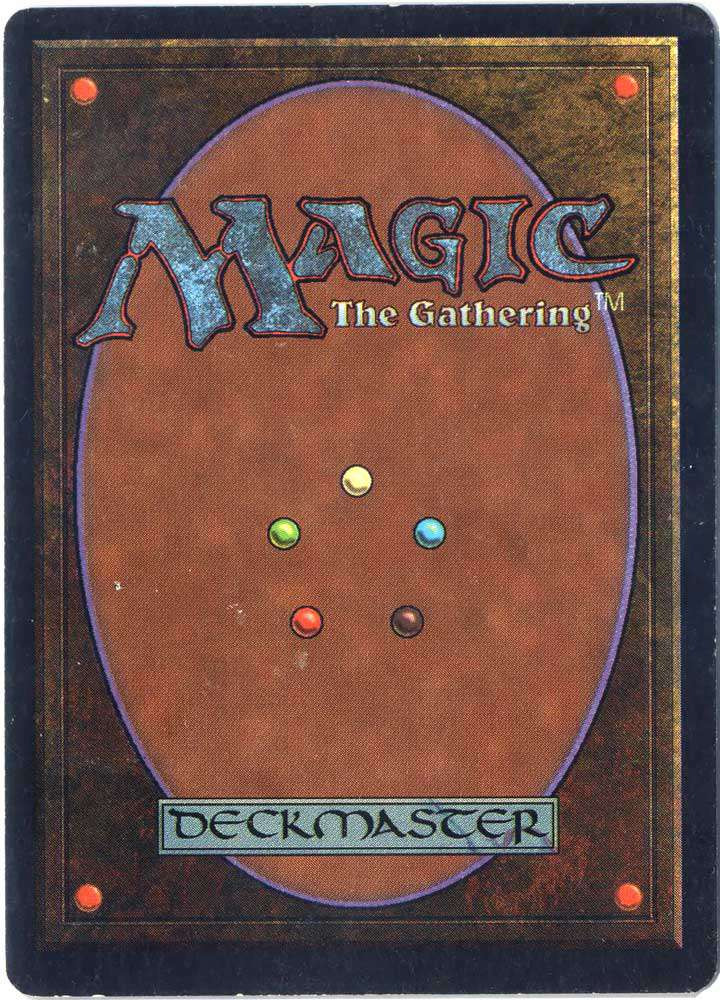 Magic The Gathering Unlimited Single Card Rare Mox Jet Very Slightly ...