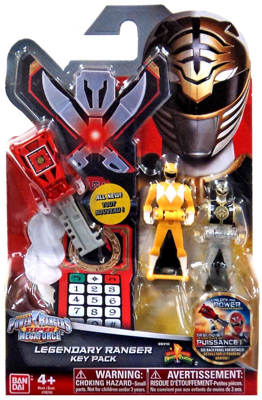 Power Rangers Super Megaforce Legendary Ranger Key Pack Roleplay Toy