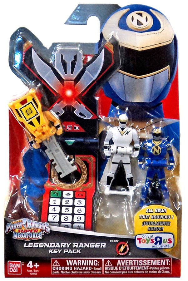 Power Rangers Super Megaforce Legendary Ranger Key Pack Exclusive ...