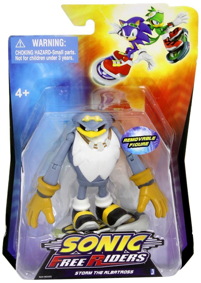 Sonic The Hedgehog Free Riders Storm 3.5 Action Figure Jazwares - ToyWiz