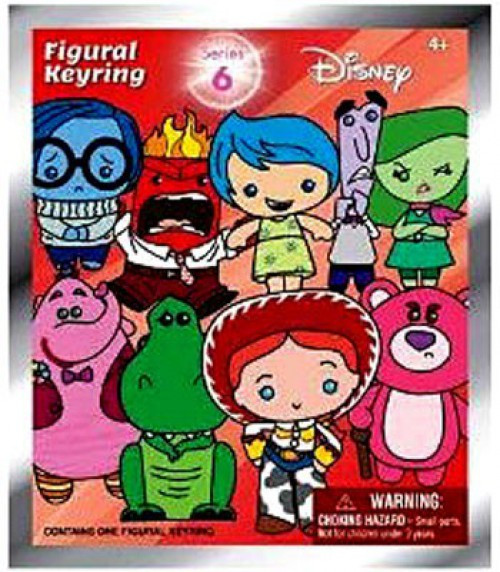 Disney 3D Figural Keyring Disney Series 6 Mystery Pack Monogram - ToyWiz