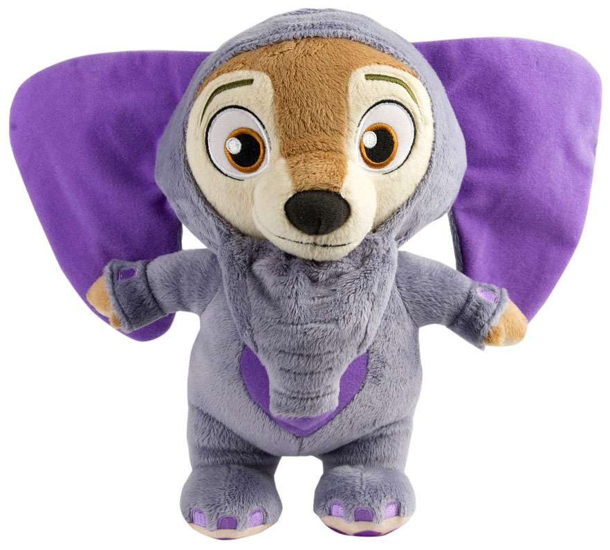 Disney Zootopia 2-In-1 Ele-Finnick 11 Plush with Sound FX Tomy - ToyWiz