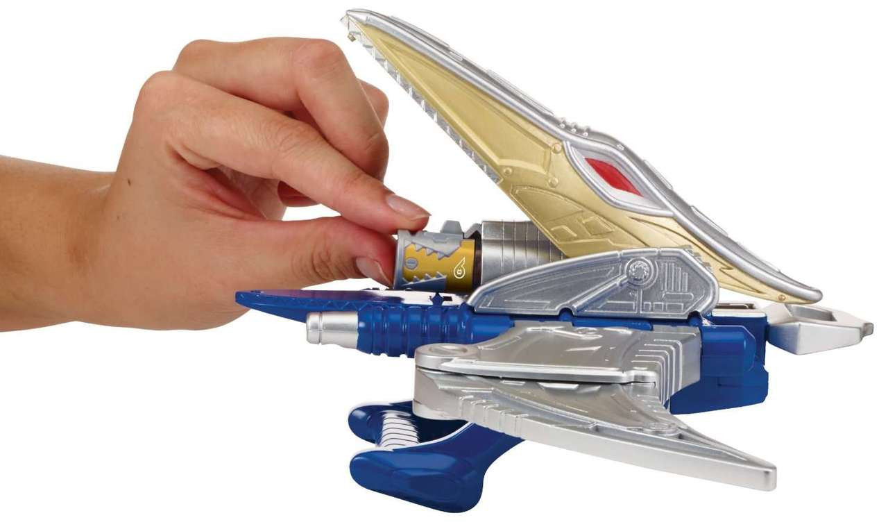 Power Rangers Dino Super Charge Gold Ptera Morpher Roleplay Toy Bandai