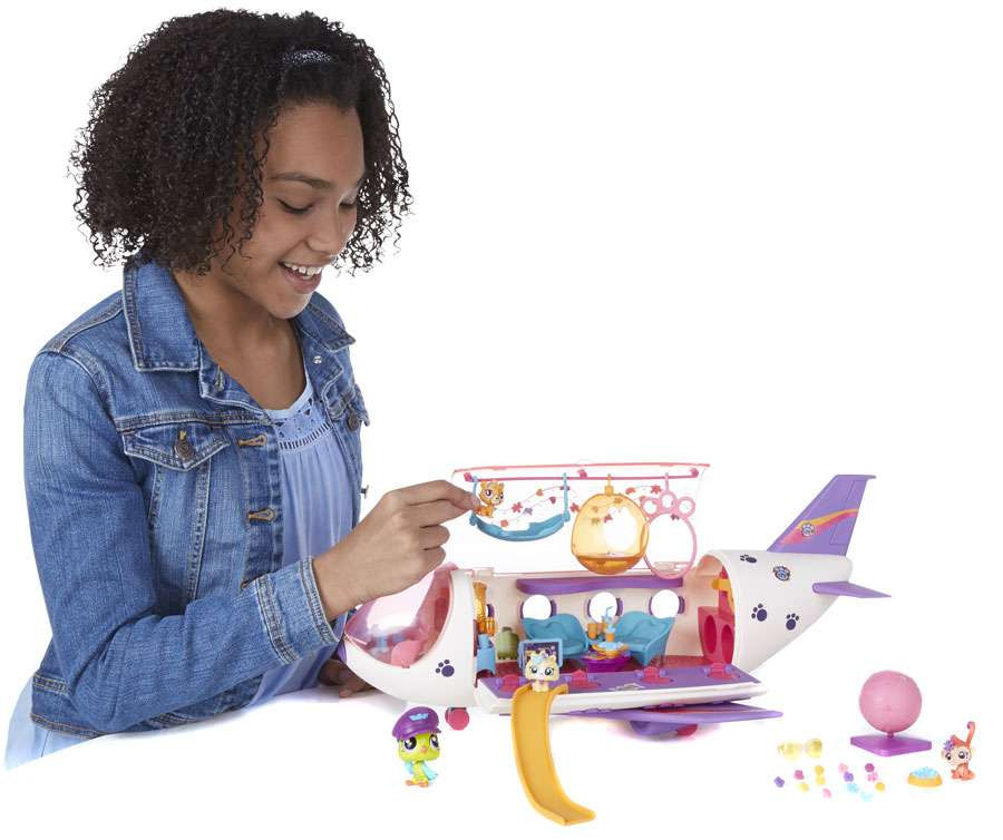Littlest Pet Shop Pet Fest LPS Jet Playset Hasbro Toys - ToyWiz