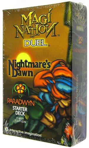 Magi Nation Duel Nightmares Dawn Paradwyn Starter Deck Interactive ...