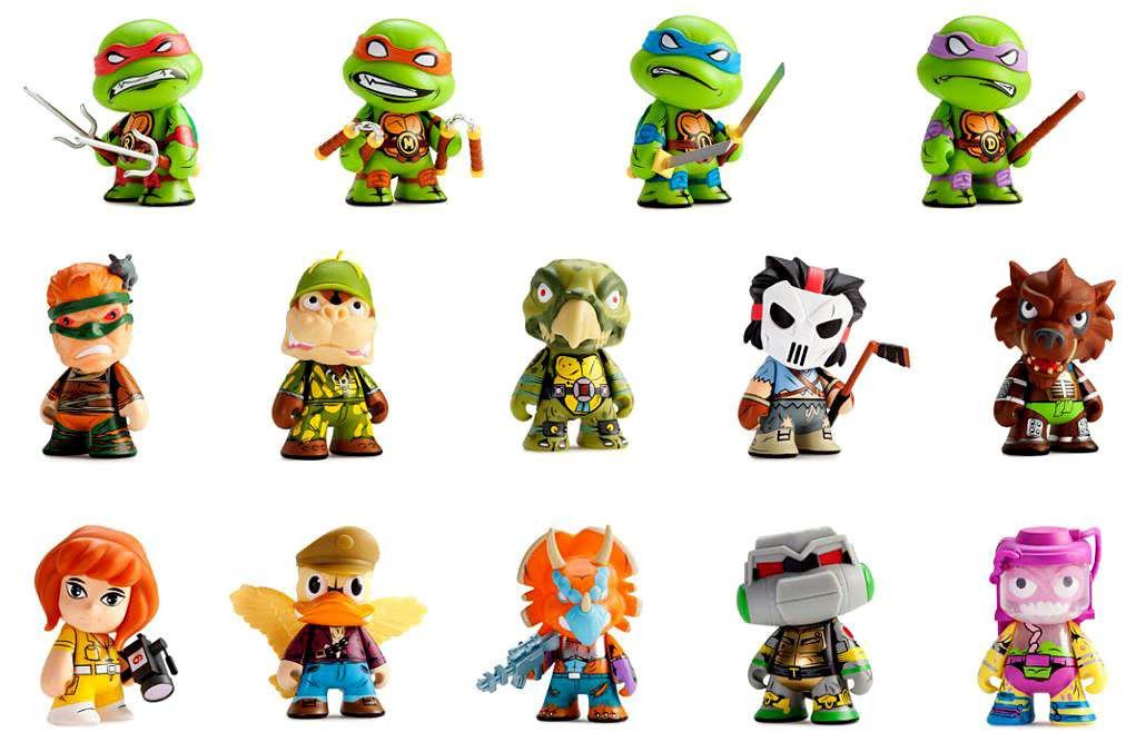 Teenage Mutant Ninja Turtles Shell Shock Mini Figure 3 Mystery Pack ...