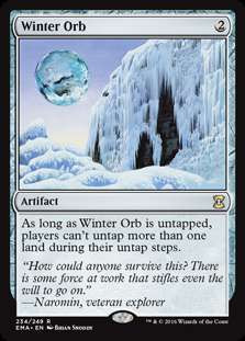 Magic The Gathering Eternal Masters Single Card Rare Winter Orb 234 ...