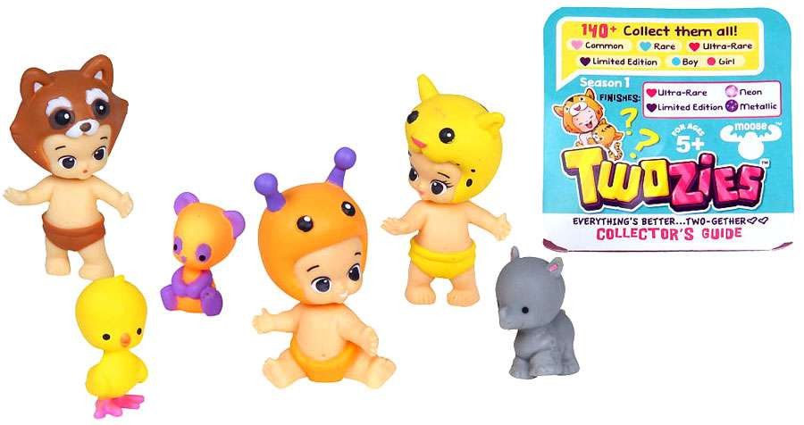Twozies Series 1 Friends Pack Mini Figure 6-Pack Moose Toys - ToyWiz