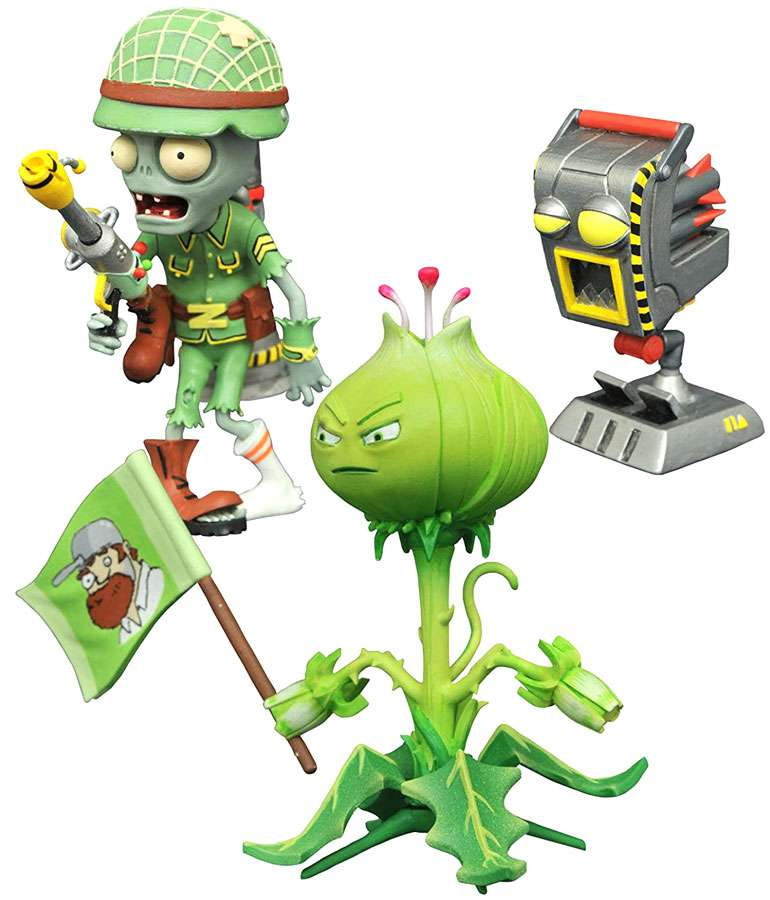 Plants vs. Zombies Garden Warfare 2 Select Series 1 Weed vs. Soldier ...