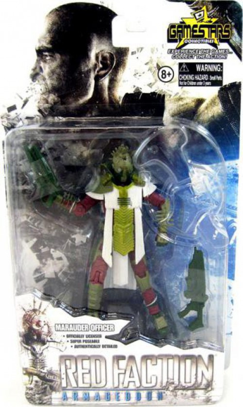 Red Faction Armageddon Gamestars Marauder Officer 4 Action Figure ...