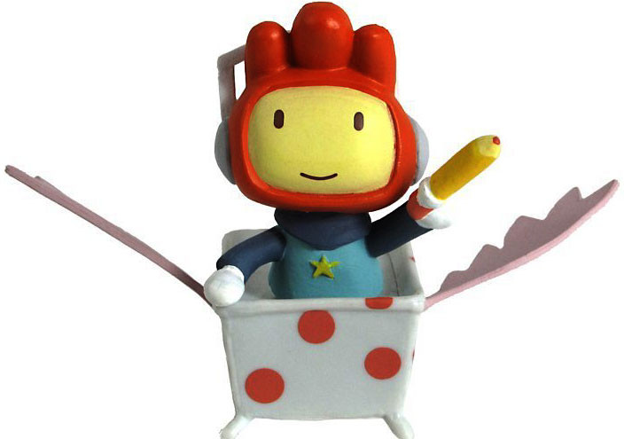 Scribblenauts Maxwell 2 Mini Figure In Tub Jazwares - ToyWiz