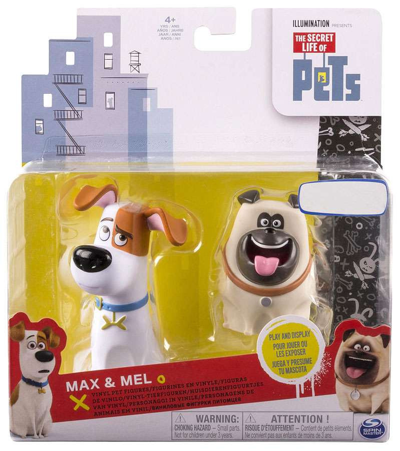The Secret Life of Pets Vinyl Pet Figures Max Mel Exclusive Vinyl ...
