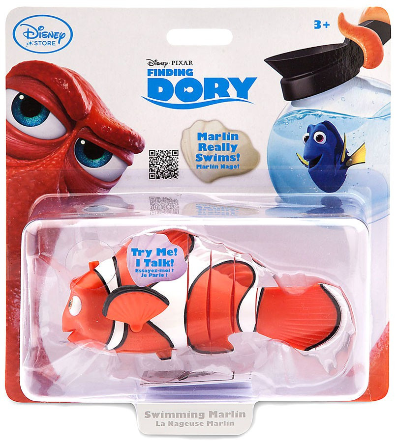 Disney Pixar Finding Dory Swimming Marlin Exclusive Action Figure - ToyWiz