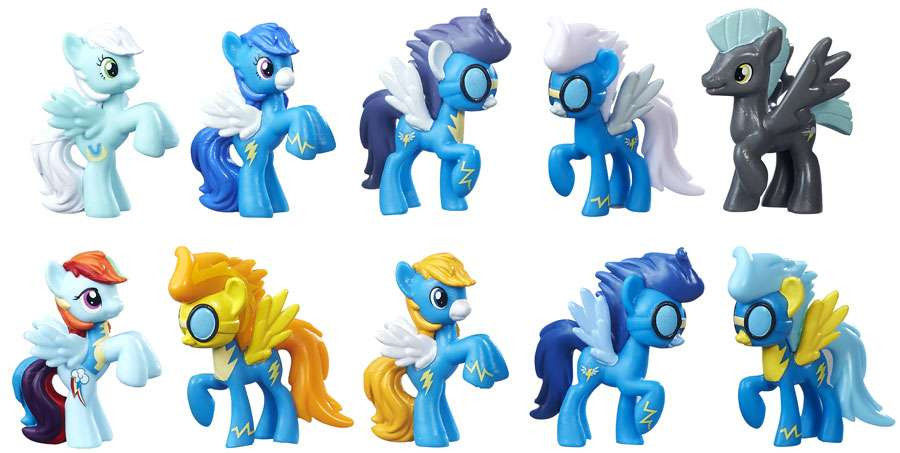 My Little Pony Friendship is Magic Wonderbolts Cloudsdale Mini ...