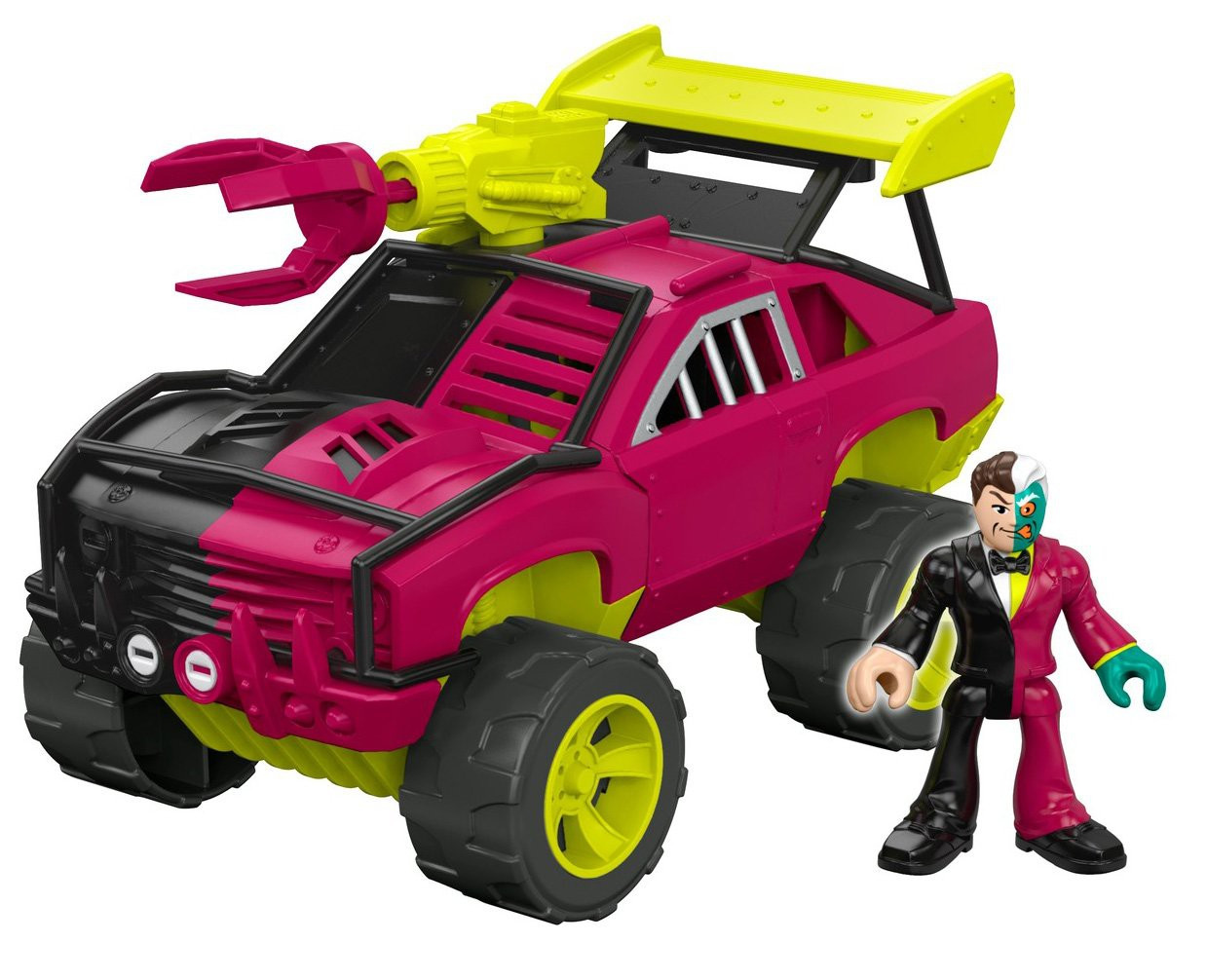 Fisher Price DC Super Friends Imaginext Two-Face SUV 3 Figure Set - ToyWiz