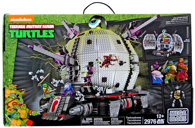 Mega Bloks Teenage Mutant Ninja Turtles Animation Technodrome Exclusive ...