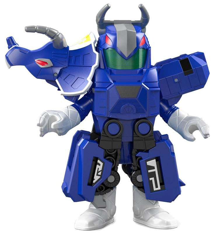 Fisher Price Power Rangers Imaginext Mighty Morphin Battle Armor Blue ...