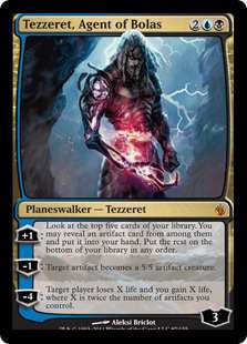 Magic The Gathering Mirrodin Besieged Single Card Mythic Rare Tezzeret ...