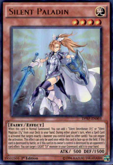 YuGiOh Rivals of the Pharaoh Duelist Pack Single Card Ultra Rare Silent Paladin DPRP-EN003 - ToyWiz