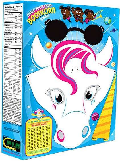 WWE Wrestling Booty Os Breakfast Cereal Blue Box PLB Sports - ToyWiz